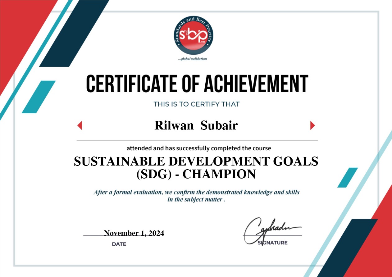 Certificate Verification Page – Standards and Best Practice (SandBP)