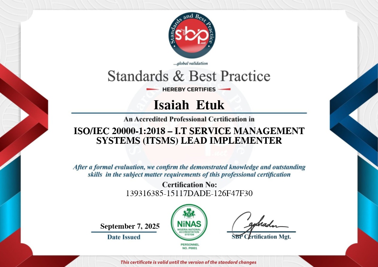 Certificate Verification Page – Standards and Best Practice (SandBP)