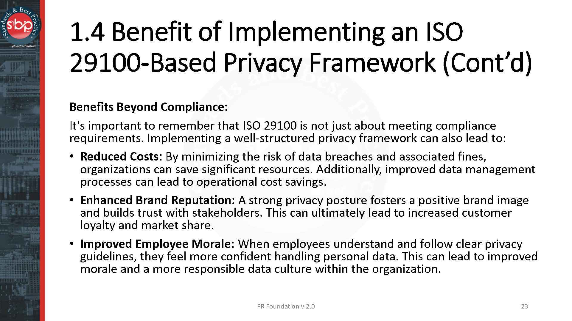 ISO 29100 v2 Mod 1 ISO 29100 v2 Module 1_Page23 – Standards and Best ...