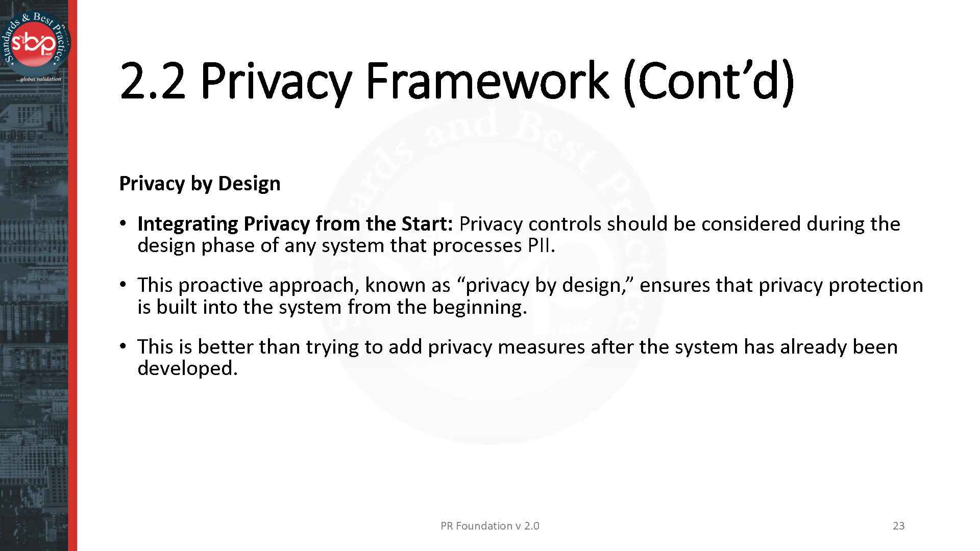 ISO 29100 v2 Mod 2 ISO 29100 v2 Module 2_Page23 – Standards and Best ...