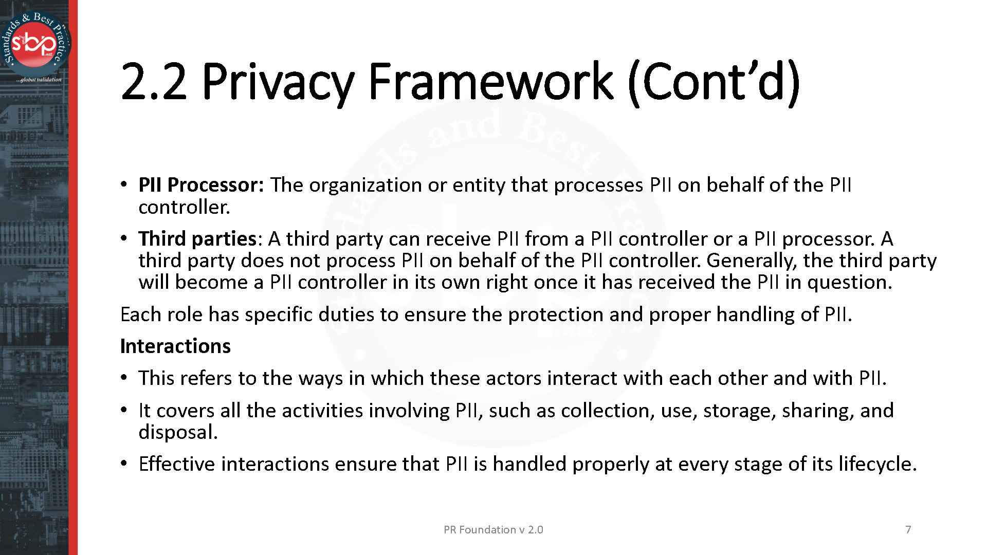 ISO 29100 v2 Mod 2 ISO 29100 v2 Module 2_Page7 – Standards and Best ...