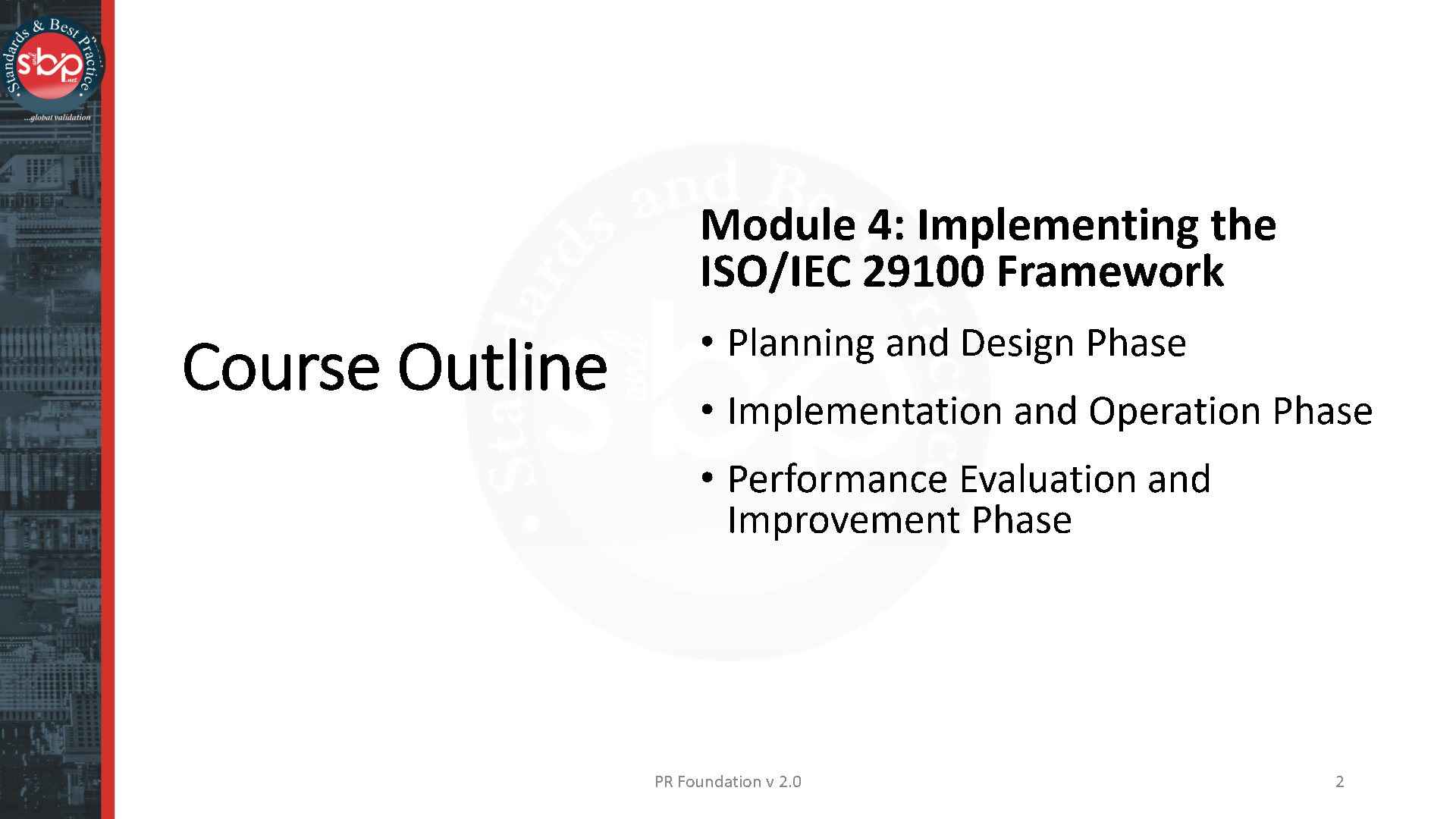ISO 29100 v2 Mod 4 ISO 29100 v2 Module 4_Page2 – Standards and Best ...