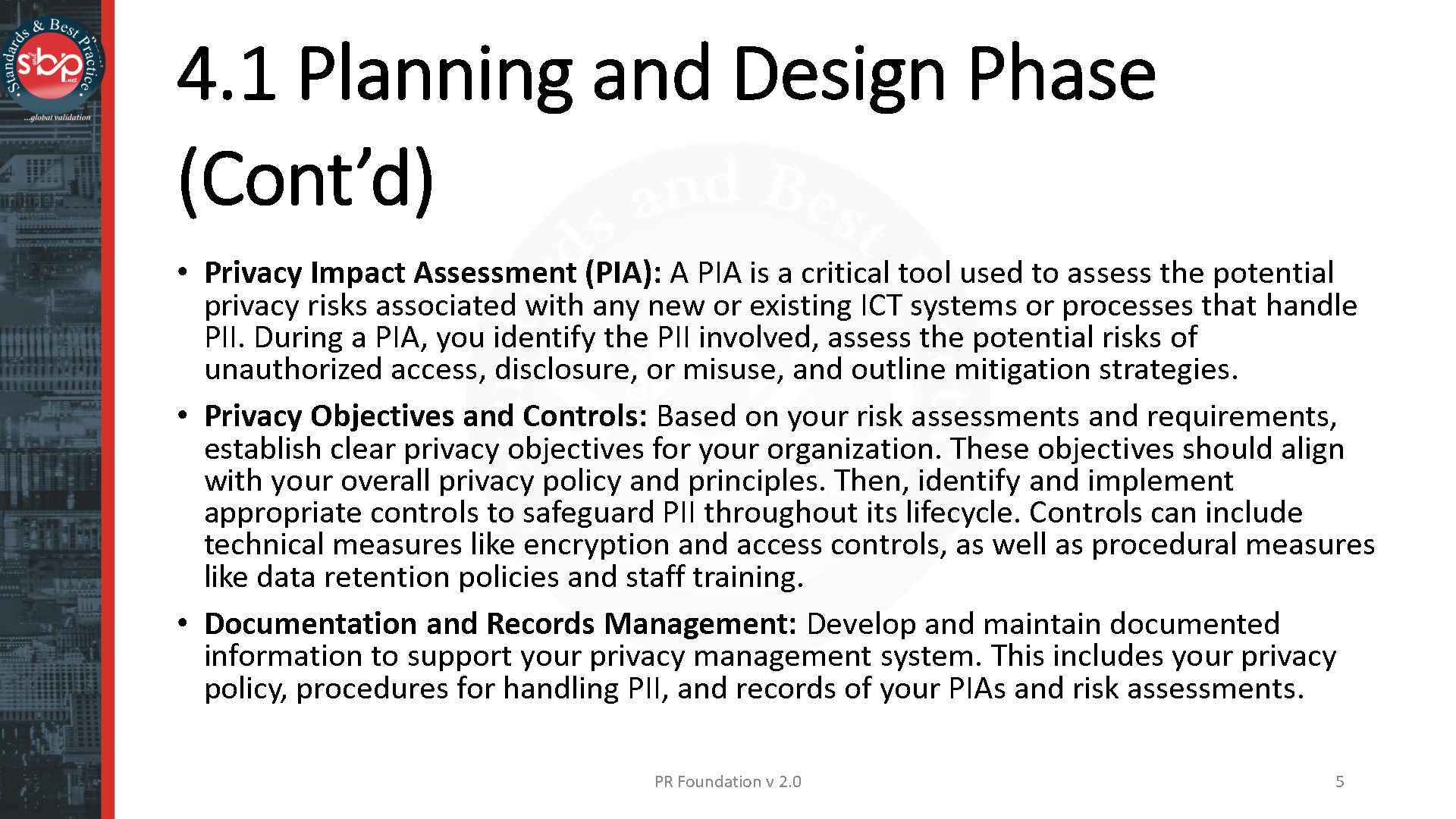 ISO 29100 v2 Mod 4 ISO 29100 v2 Module 4_Page5 – Standards and Best ...