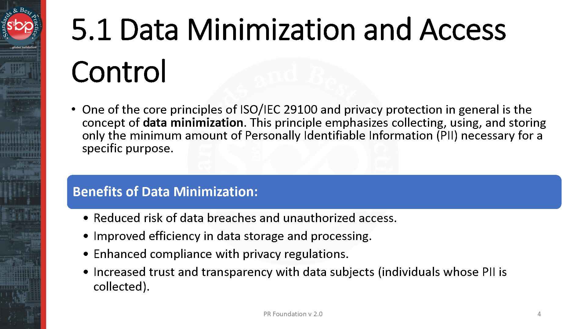 ISO 29100 v2 Mod 5 ISO 29100 v2 Module 5_Page4 – Standards and Best ...