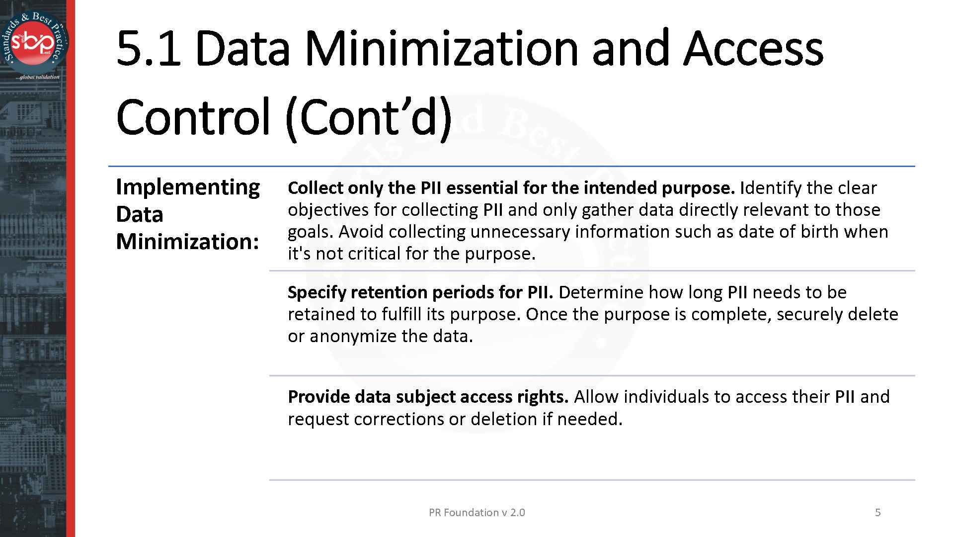 ISO 29100 v2 Mod 5 ISO 29100 v2 Module 5_Page5 – Standards and Best ...