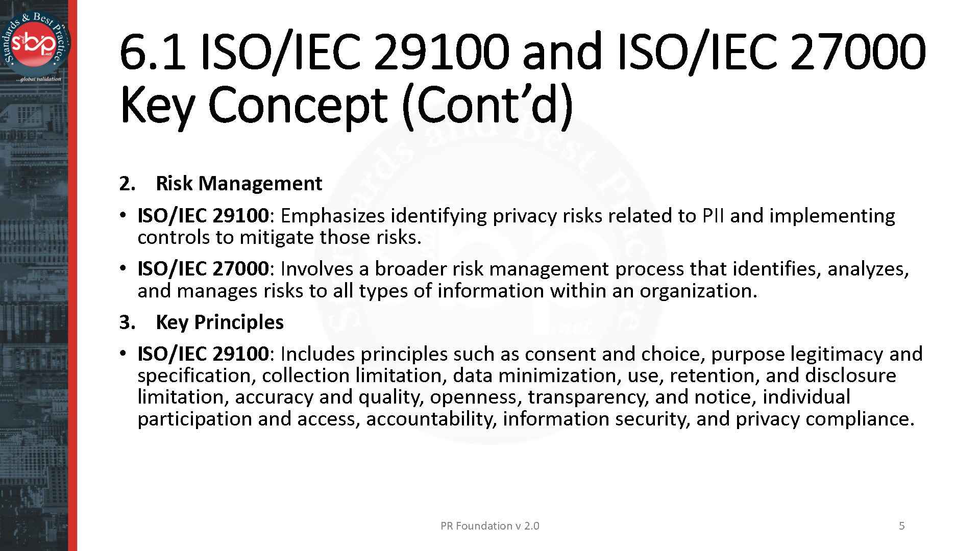 ISO 29100 v2 Mod 6 ISO 29100 v2 Module 6_Page5 – Standards and Best ...