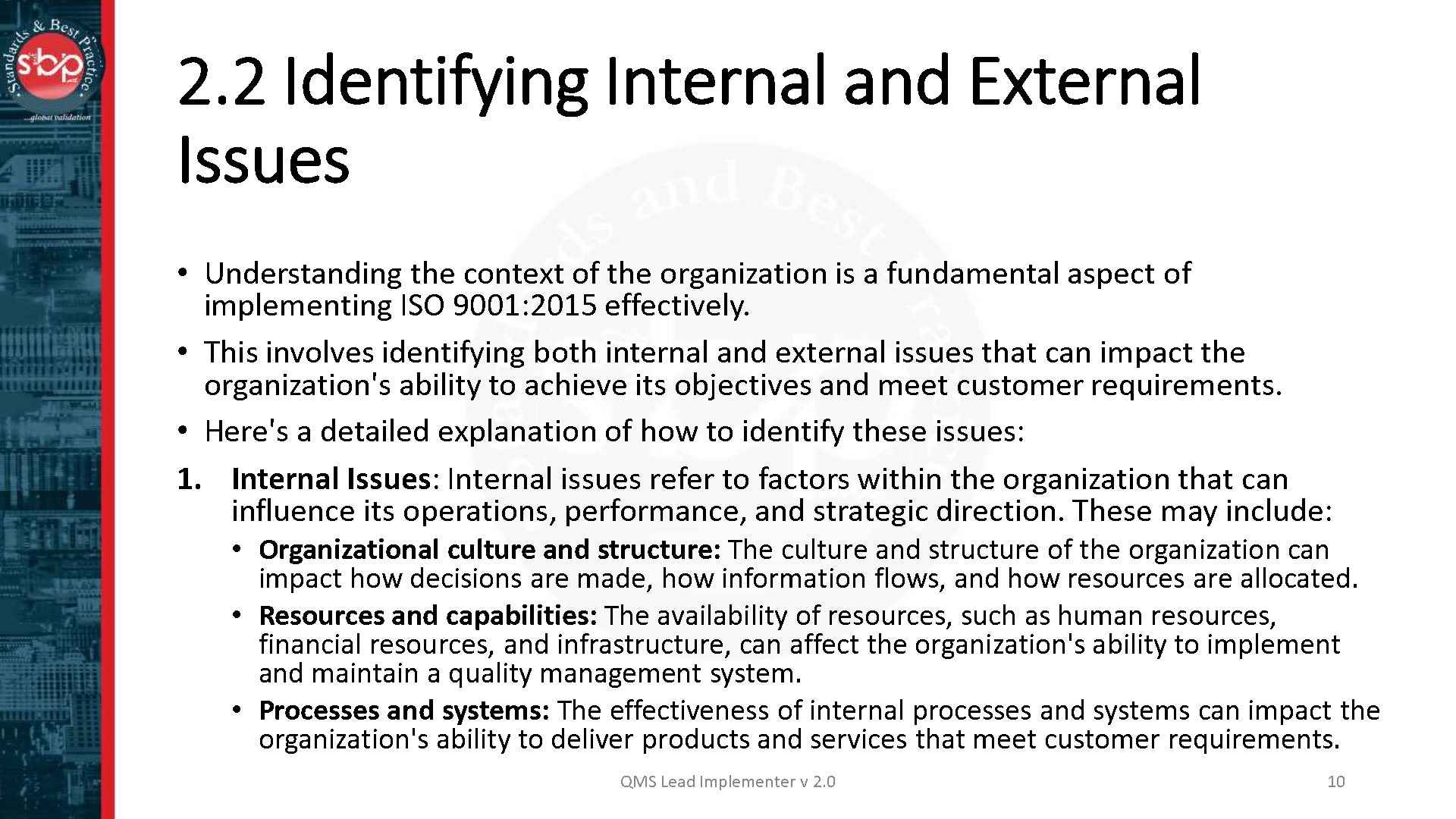 ISO 9001 LI Module 2v2 ISO 9001 LI Module 2 v2_Page10 – Standards and ...