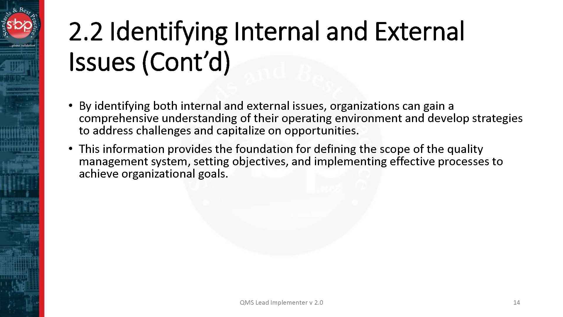 ISO 9001 LI Module 2v2 ISO 9001 LI Module 2 v2_Page14 – Standards and ...