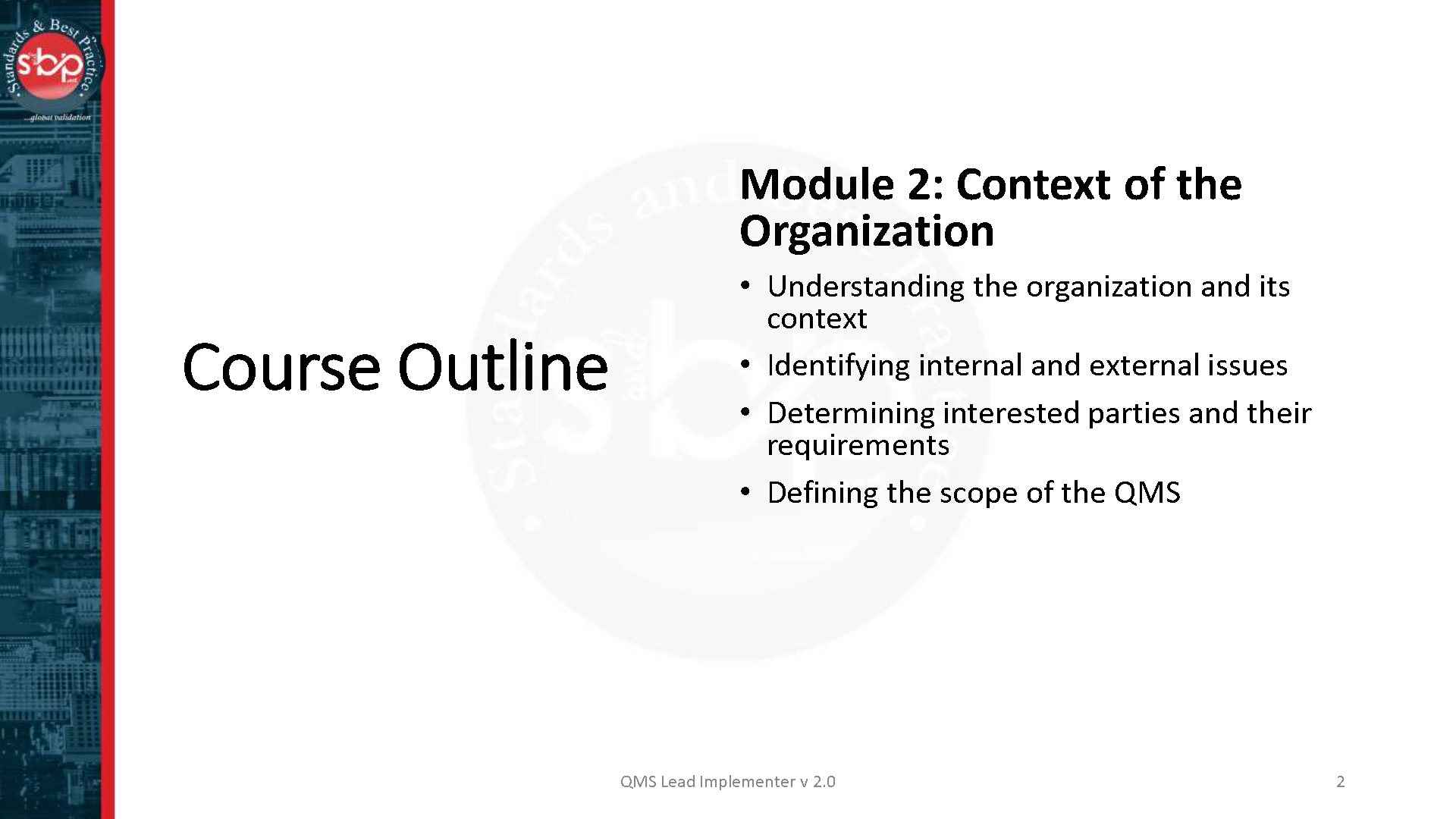 ISO 9001 LI Module 2v2 ISO 9001 LI Module 2 v2_Page2 – Standards and ...