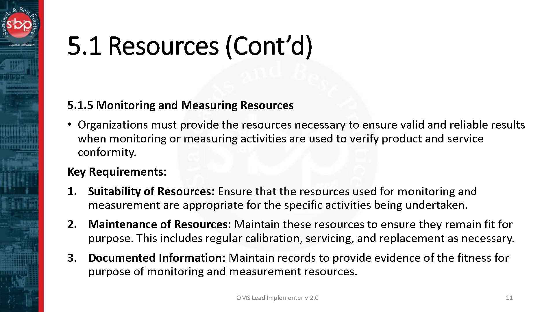 ISO 9001 LI Module 5v2 ISO_9001_LI_Module 5 v2_Page11 – Standards and ...