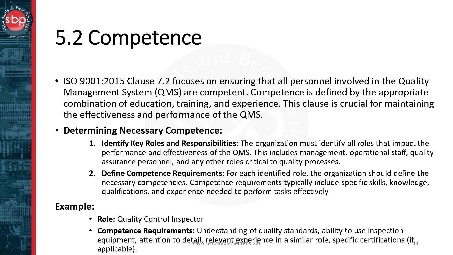 ISO 9001 LI Module 5v2 ISO_9001_LI_Module 5 v2_Page14 – Standards and ...