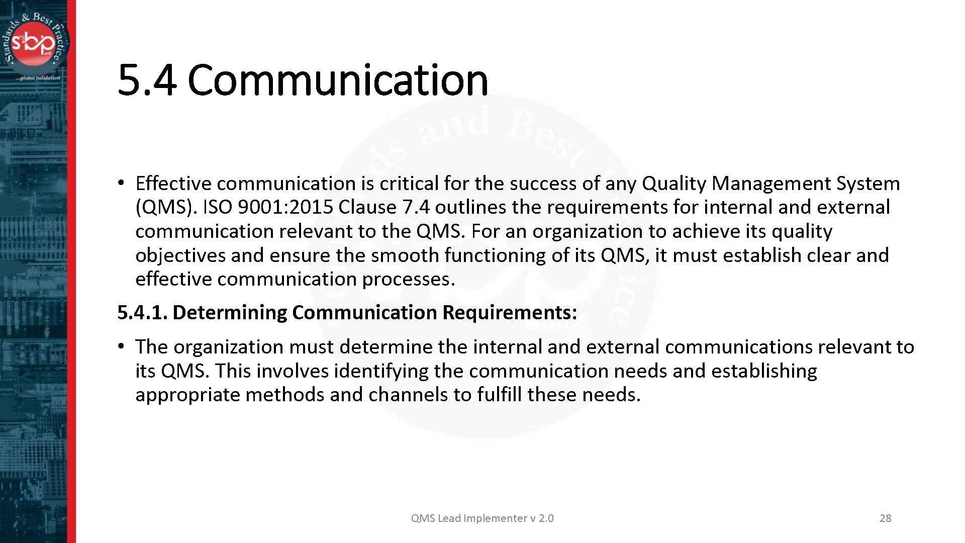 ISO 9001 LI Module 5v2 ISO_9001_LI_Module 5 v2_Page28 – Standards and ...
