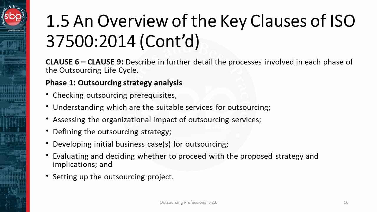 ISO 37500 Mod 1 Slide16 – Standards and Best Practice (SandBP)