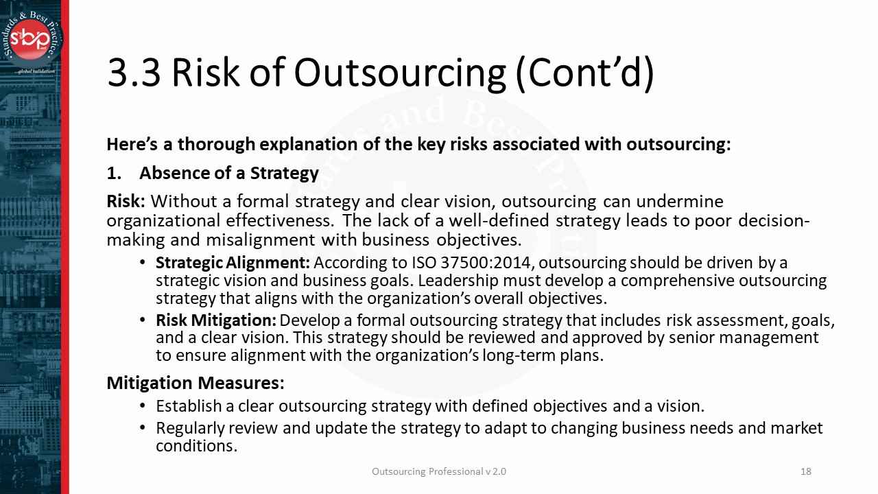 ISO 37500 Mod 3 Slide18 – Standards and Best Practice (SandBP)