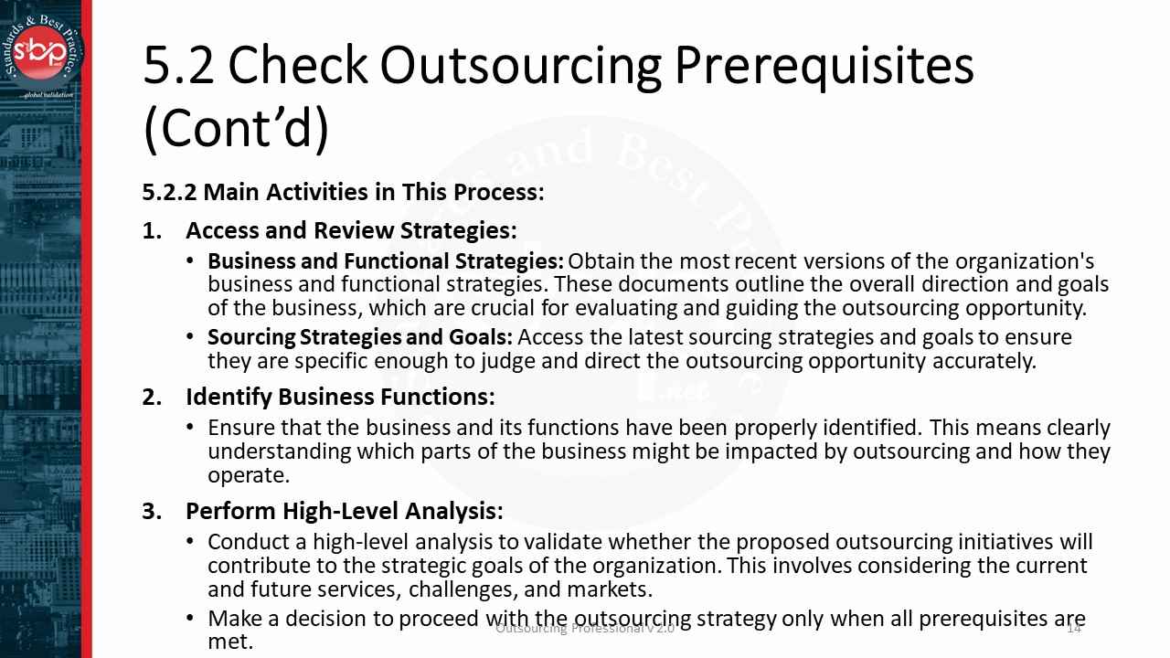 ISO 37500 Mod 5 Slide14 – Standards and Best Practice (SandBP)