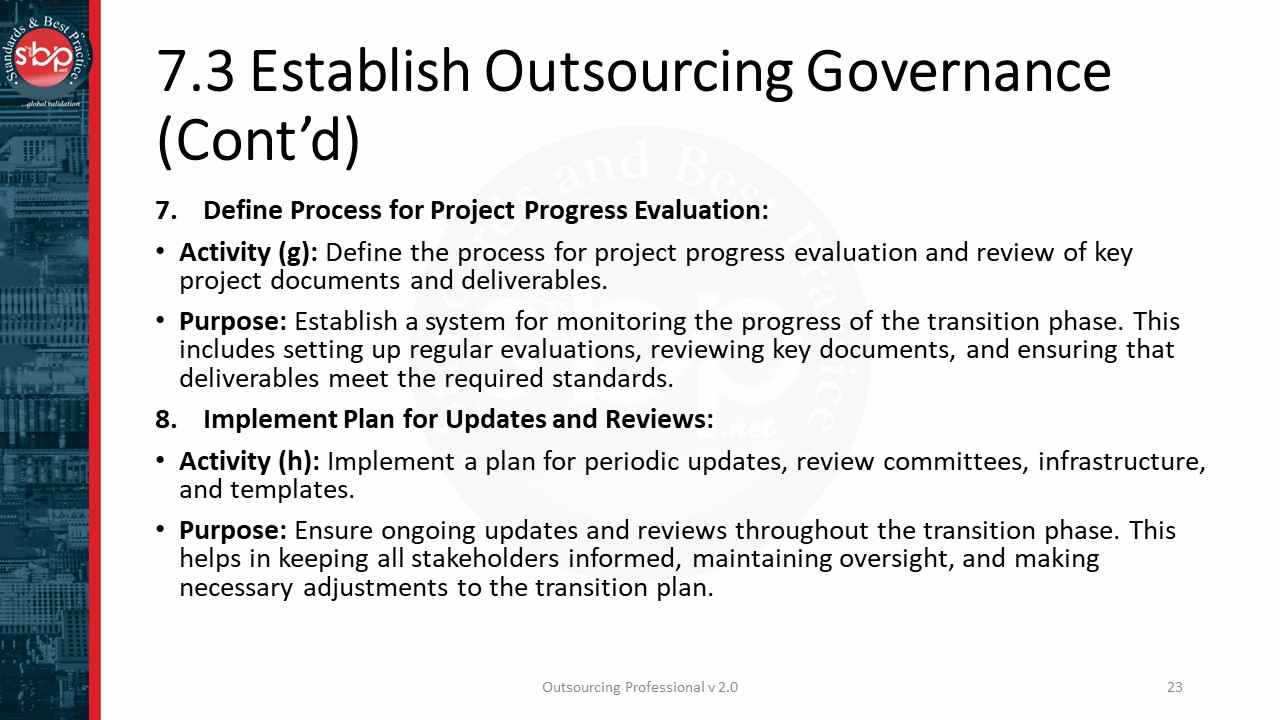 ISO 37500 Mod 7 Slide23 – Standards and Best Practice (SandBP)