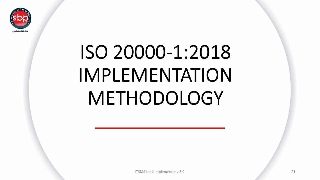 ISO 20000 LI MOD 2 Slide21 – Standards and Best Practice (SandBP)